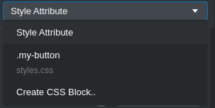 Options Panel | Bootstrap Studio