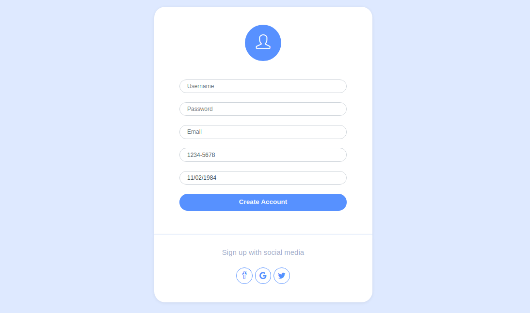 Input Masks Bootstrap Studio